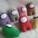 Among Us Keychain / Game Character / Imposter / Crochet Amongus - Etsy