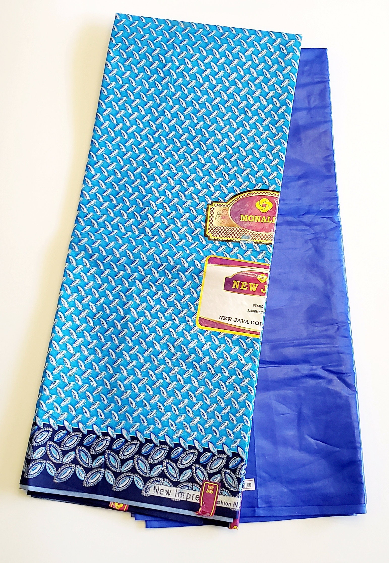 Ankara Fabric/ 4 Yards/ Set/ Pair/ African/ Wax Print/ Fabric/ Cloth ...