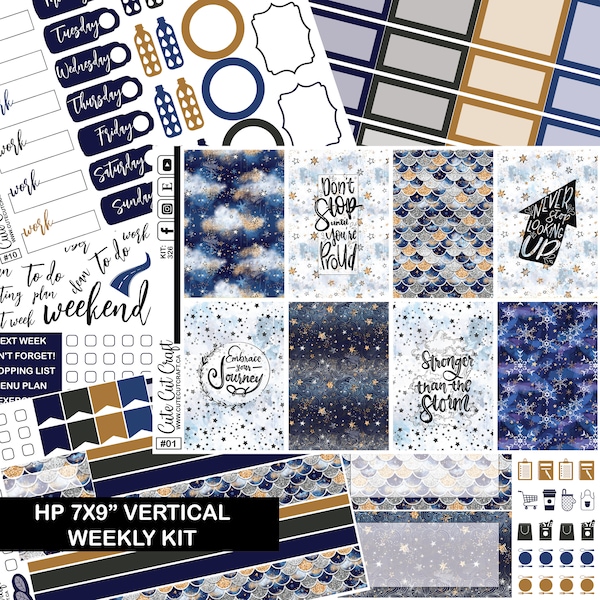 Happy Planner Weekly Stickers - Etsy