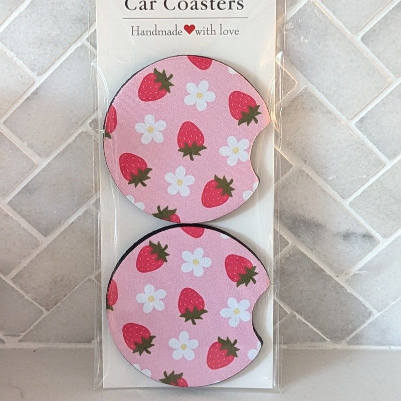 Cute Car Coasters - Etsy
