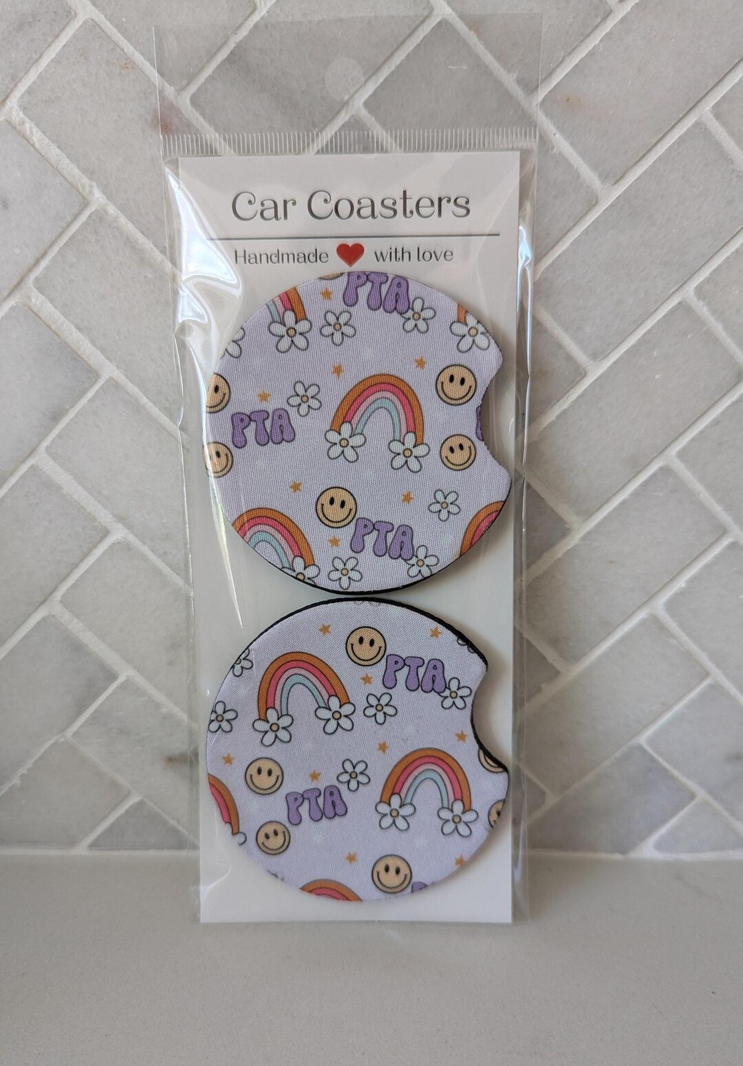 Physical Therapist Assistant Car Coasters Set of 2 Cute PT PTA Gift for ...