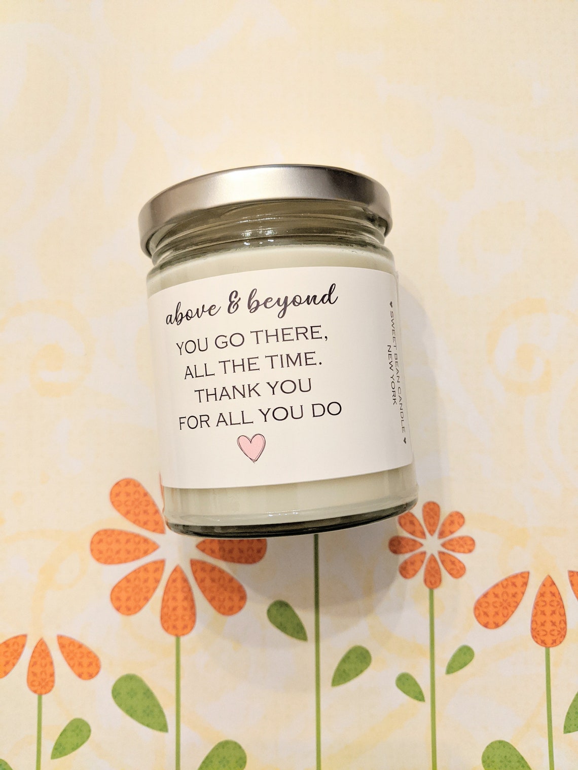 Thank You Appreciation Gift Above and Beyond Thank You - Etsy