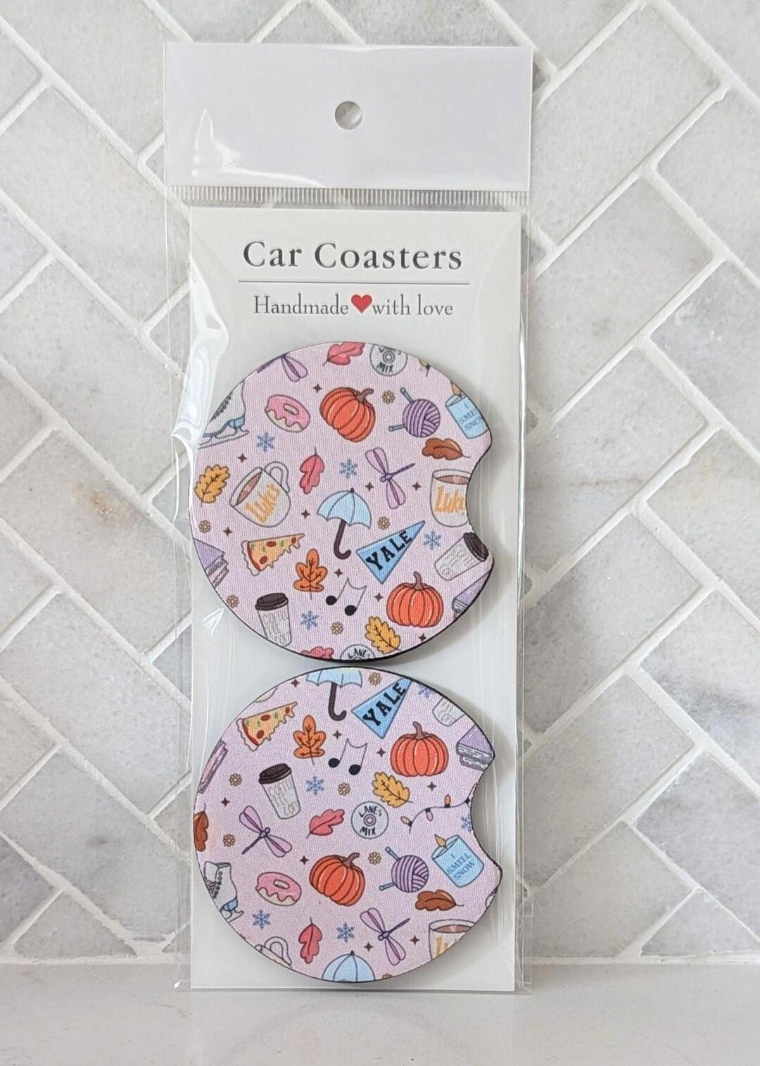 Gilmore Girls Inspired Car Coasters, Set of 2 Coasters, Cute Car ...