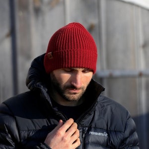 Knitted Winter Hat for Men and Women - Etsy