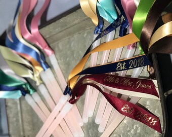 Ribbon sticks | Etsy