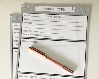 Customer order book | Etsy