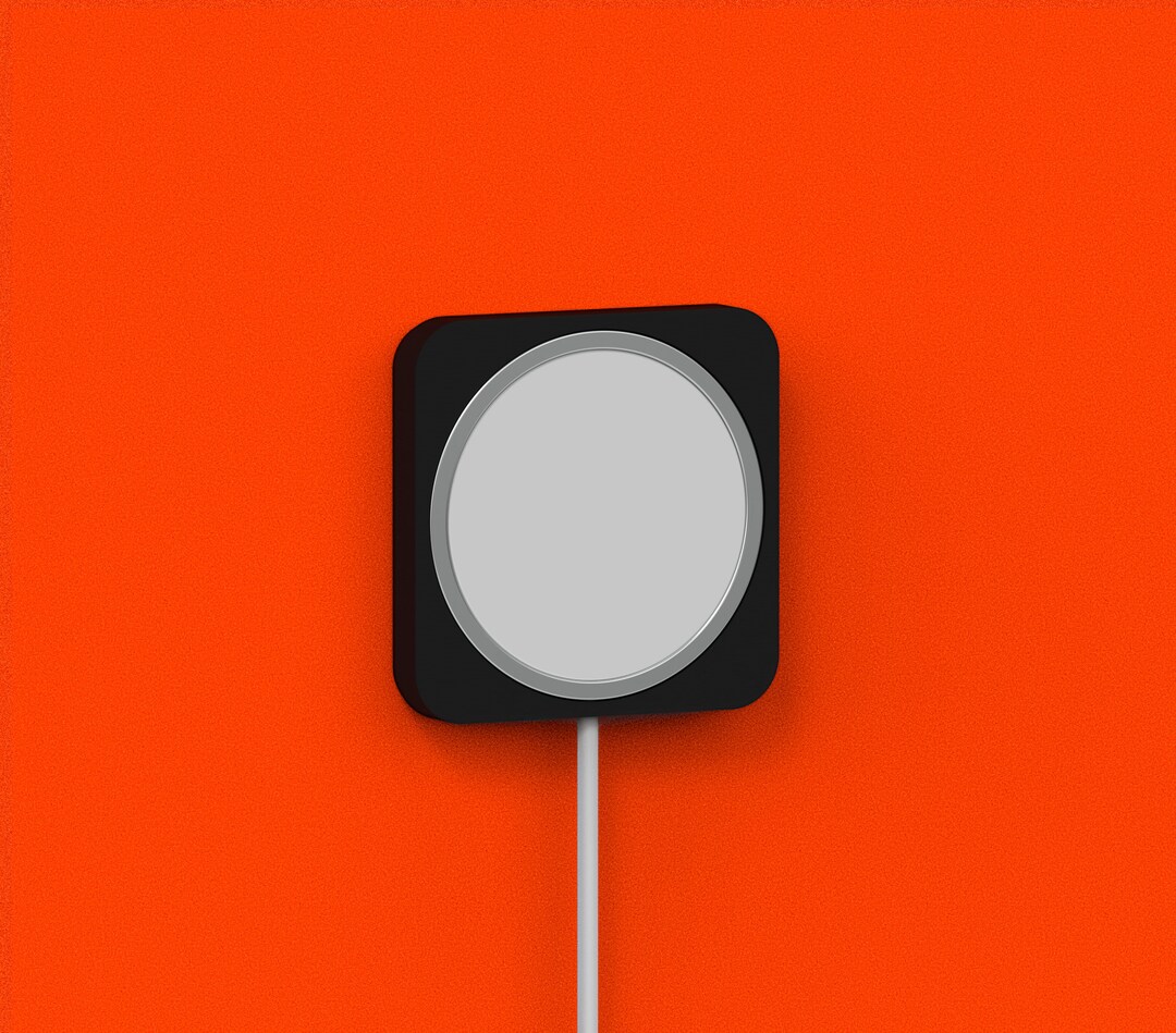 Apple Magsafe Wall Mount, Charger Holder for iPhone Supports Standby ...