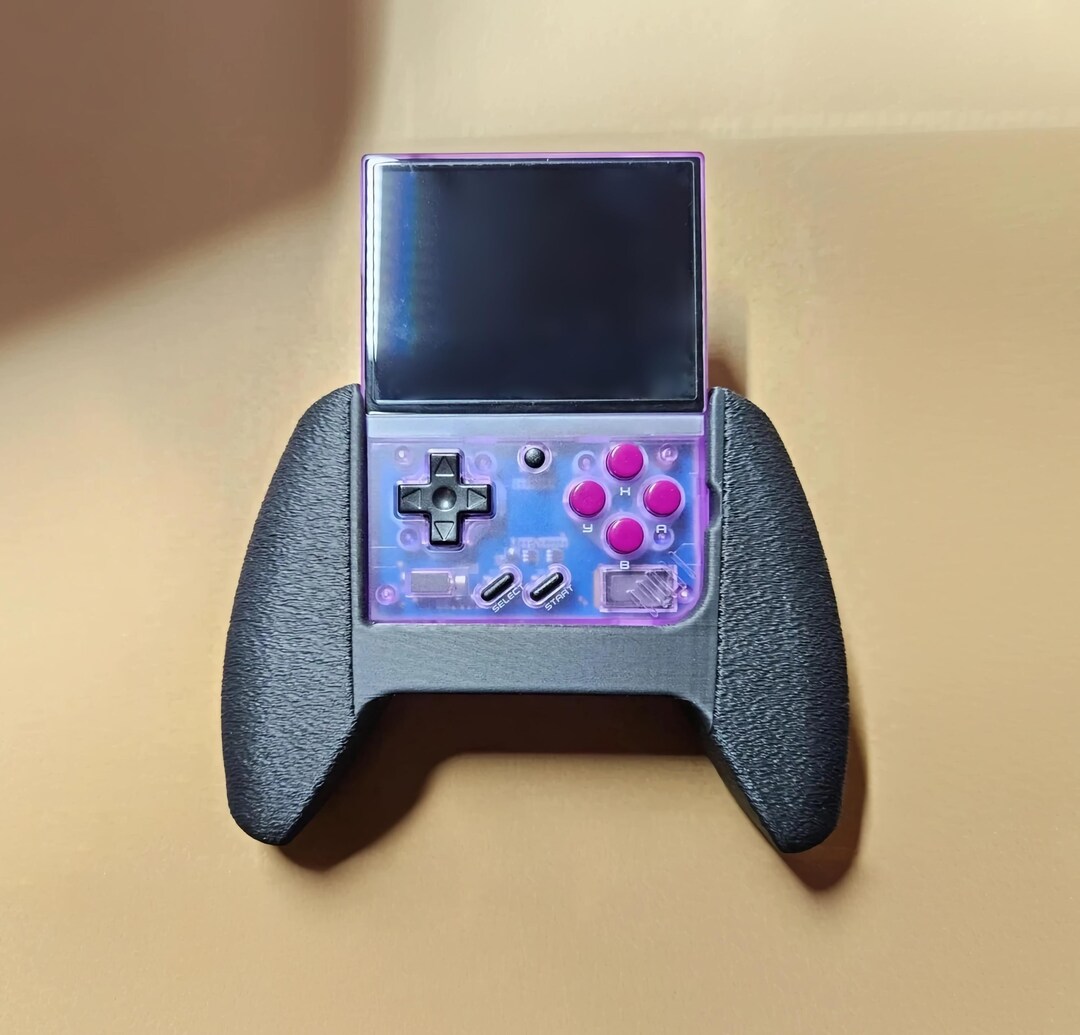 Ergonomic Grips for Miyoo Mini Plus – Retro Handheld Gaming Handle ...