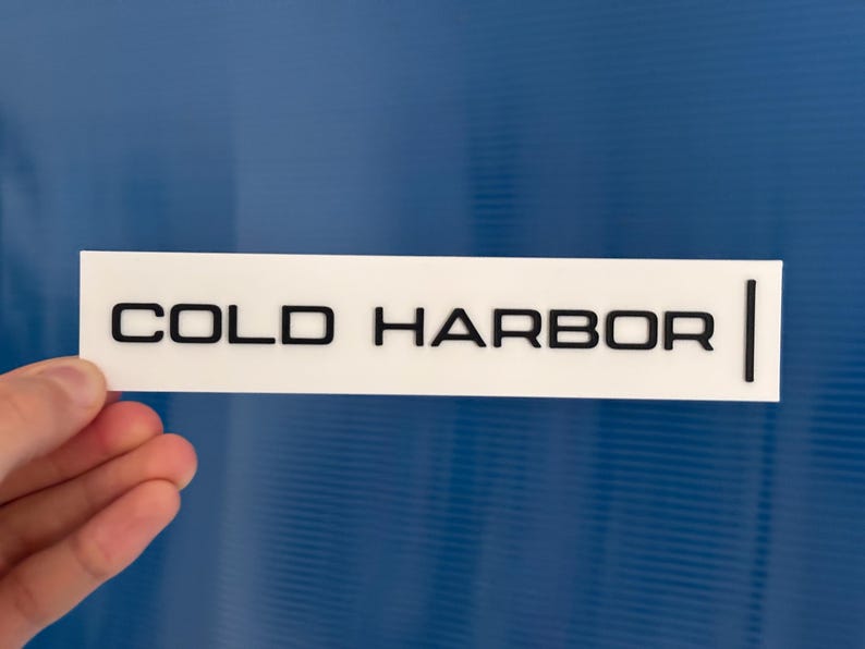 Severance Lumon Cold Harbor Sign 3D Effect | Cold Harbor - the ...