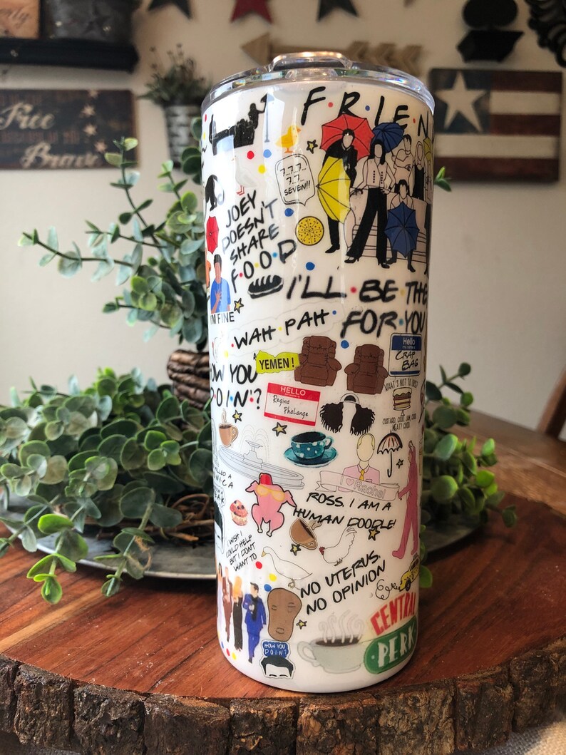 Friends Theme Tumbler | Etsy