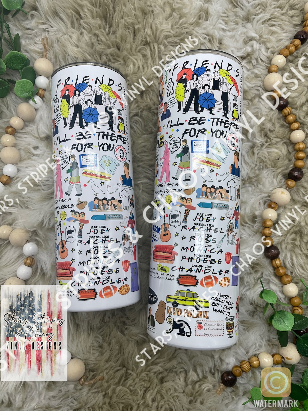 Friends Theme Tumbler - Etsy