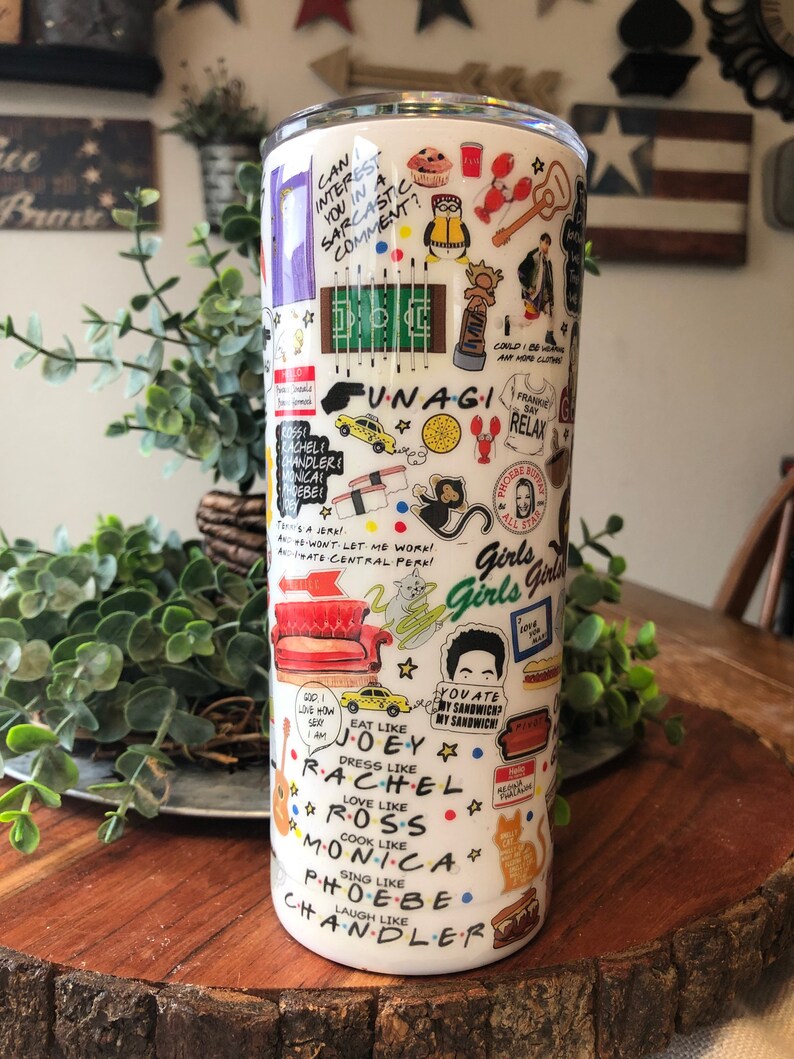 Friends Theme Tumbler | Etsy