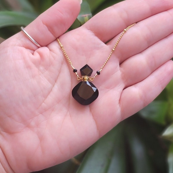 Tiny Bottle Necklace - Etsy