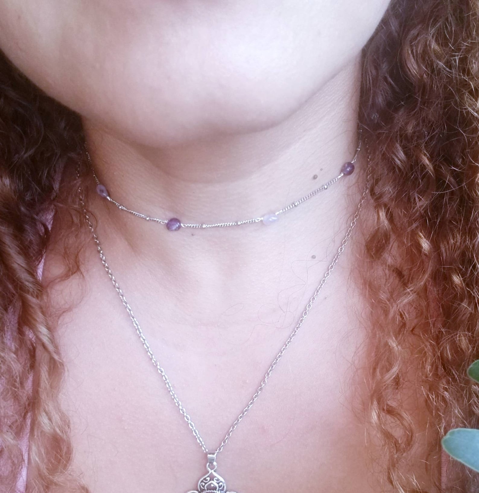 Amethyst Choker Necklace Amethyst Choker Amethyst Necklace | Etsy
