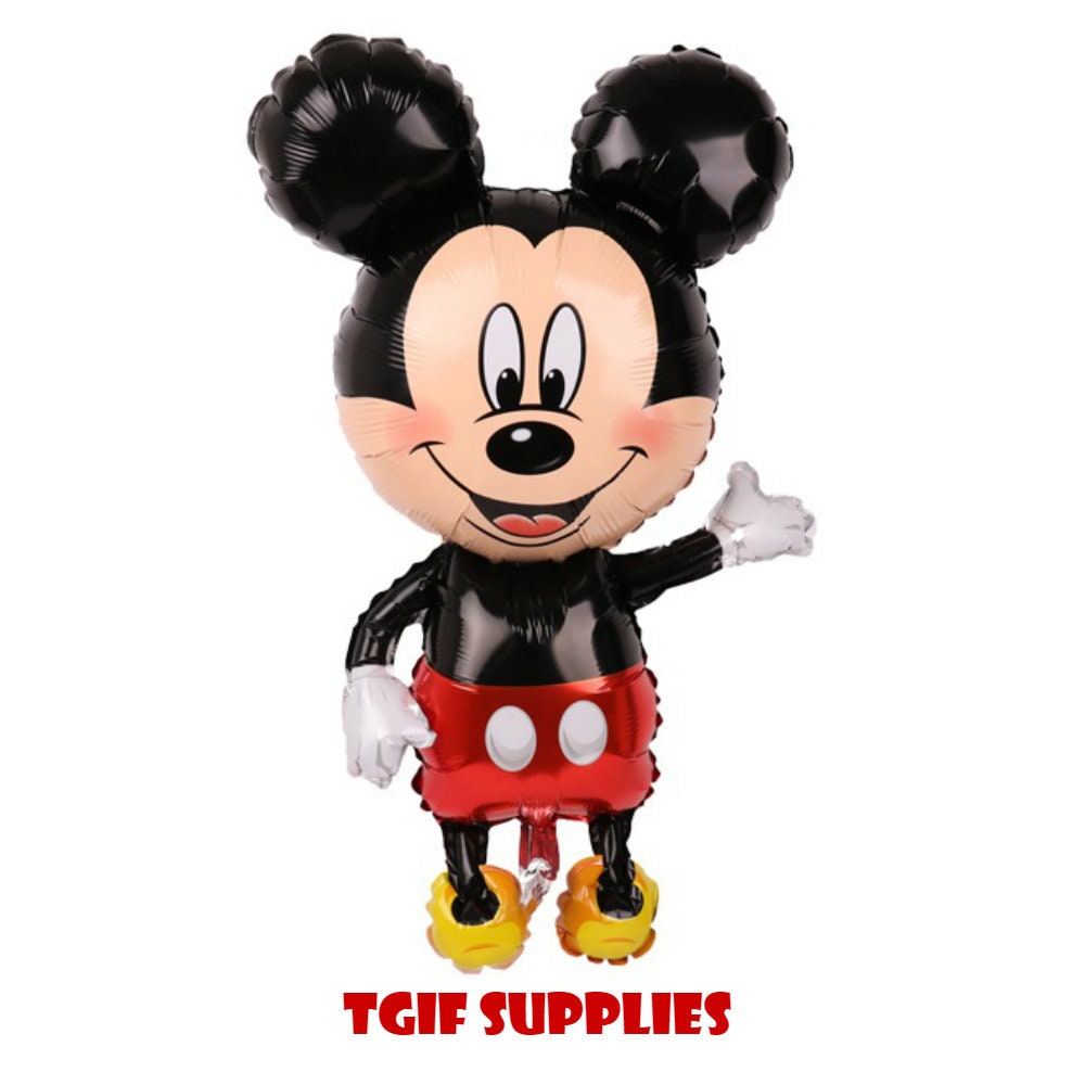 44" Disney Airwalker Mickey Mouse Minnie Mouse Foil Balloon | Kids ...