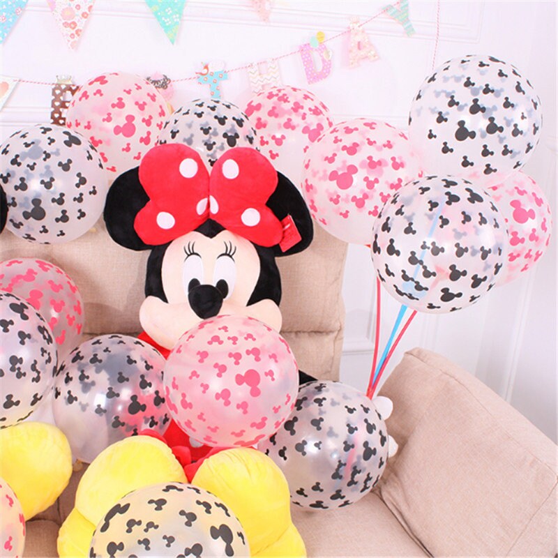 30pcs 12 Disney Balloons Mickey Logo Mickey Birthday - Etsy