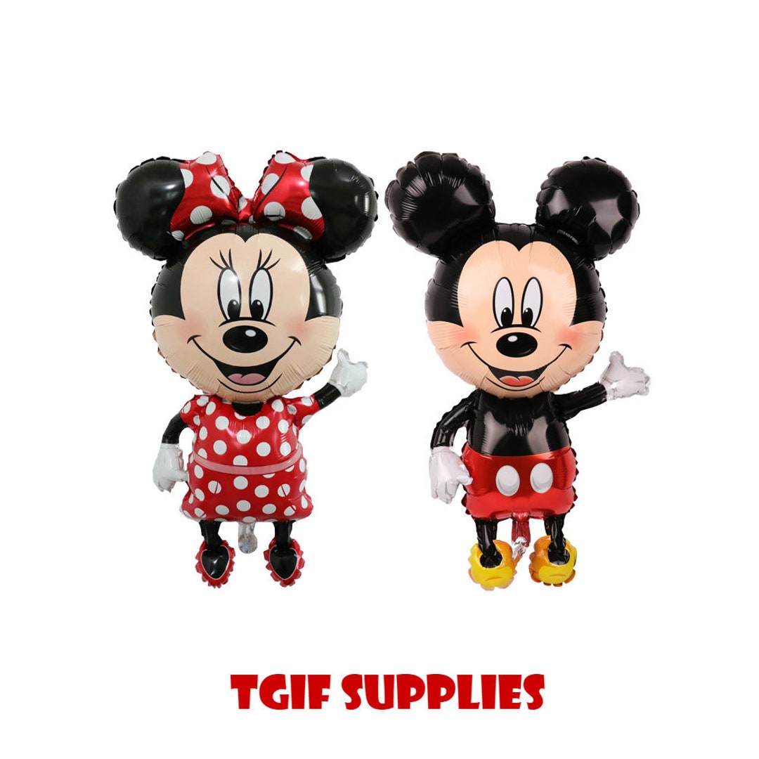 44" Disney Airwalker Mickey Mouse Minnie Mouse Foil Balloon | Kids ...