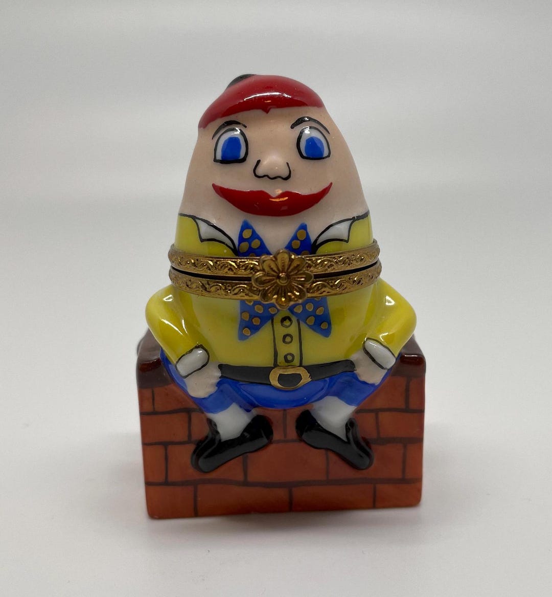 Vintage Humpty Dumpty on the Wall Limoges France Hand Painted Trinket ...