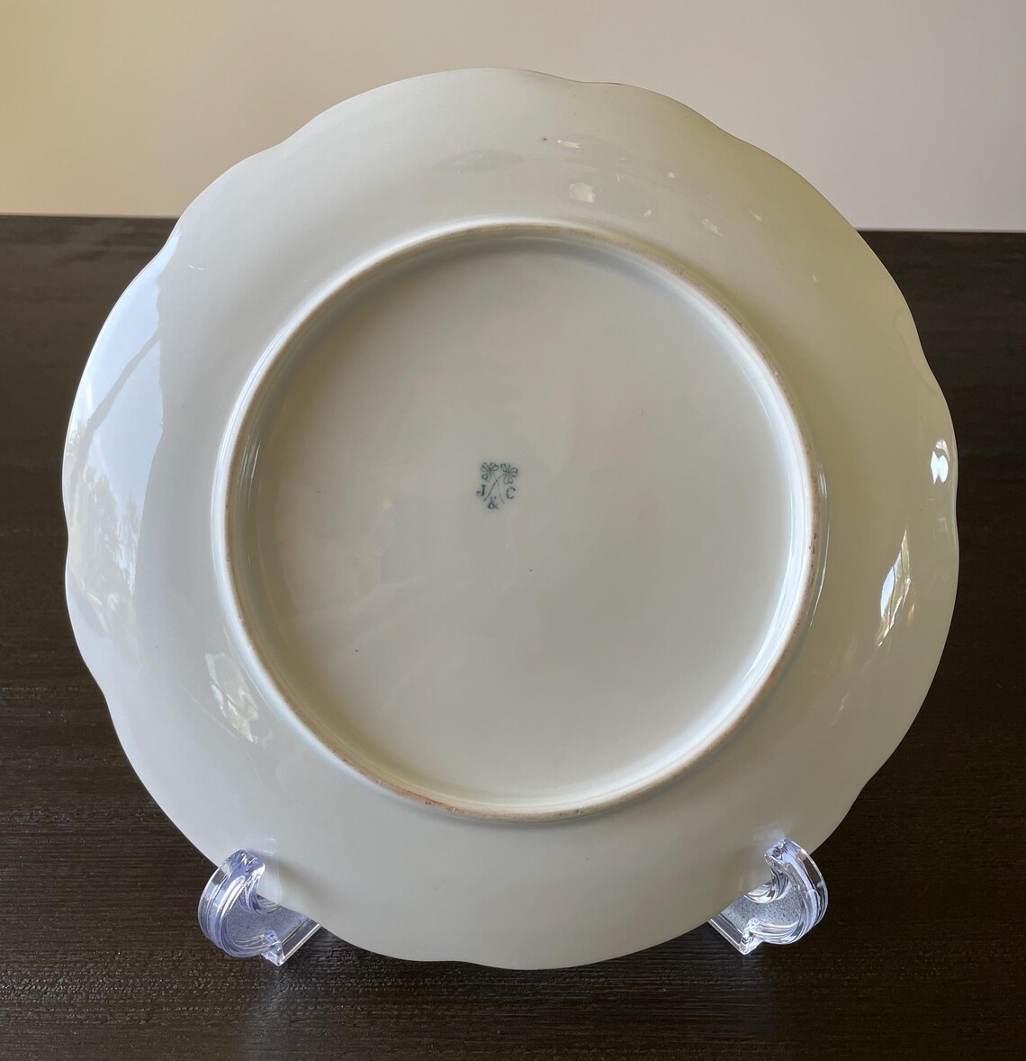 Antique 1800s J&C Jager and Co Bavaria Hand Painted Porcelain Seashell ...