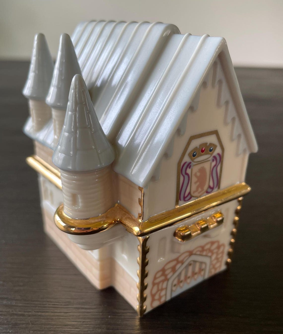 Lenox China Treasures Empire Collection Castle Trinket Box AS-IS - Etsy