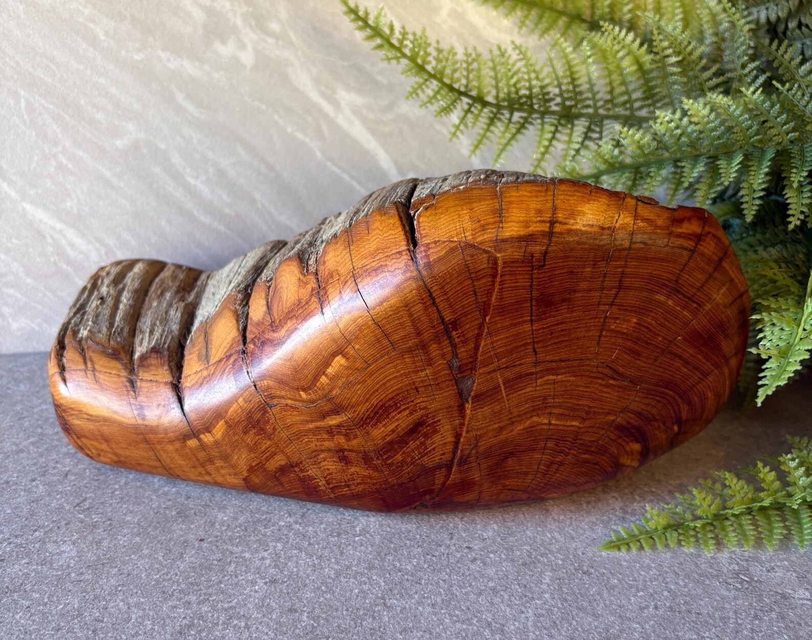 Hand Carved Live Edge Wood Jewelry Box With Single Drawer - Etsy