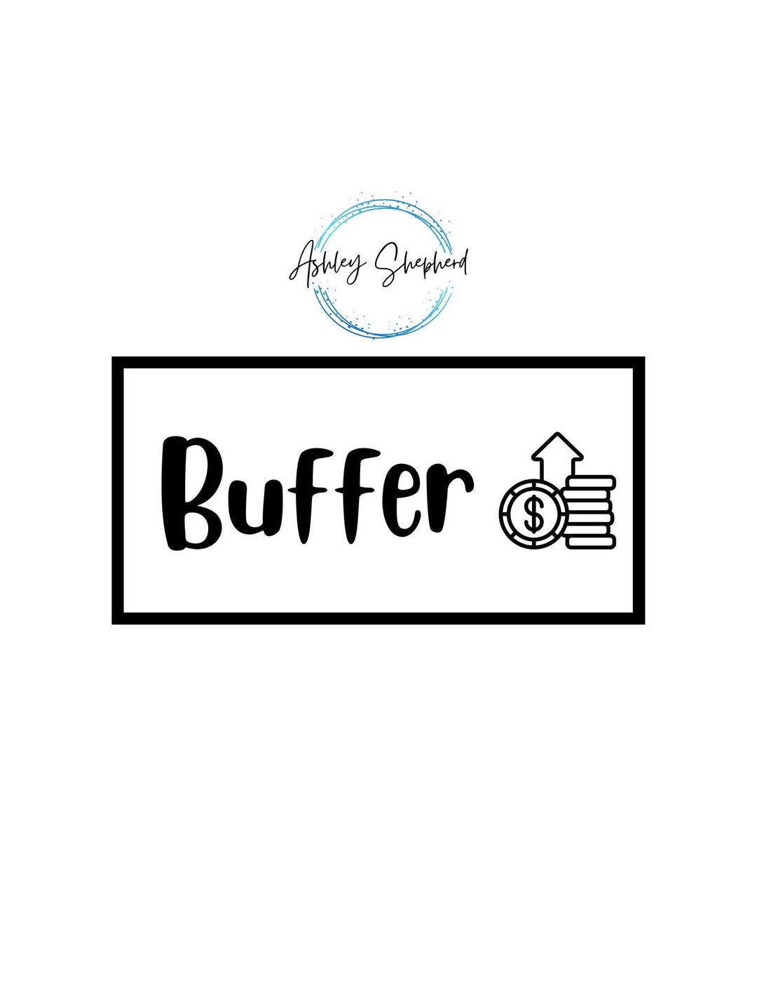 Buffer Savings for A6 Cash Envelopes | Printable | Fits in A6 Budget ...