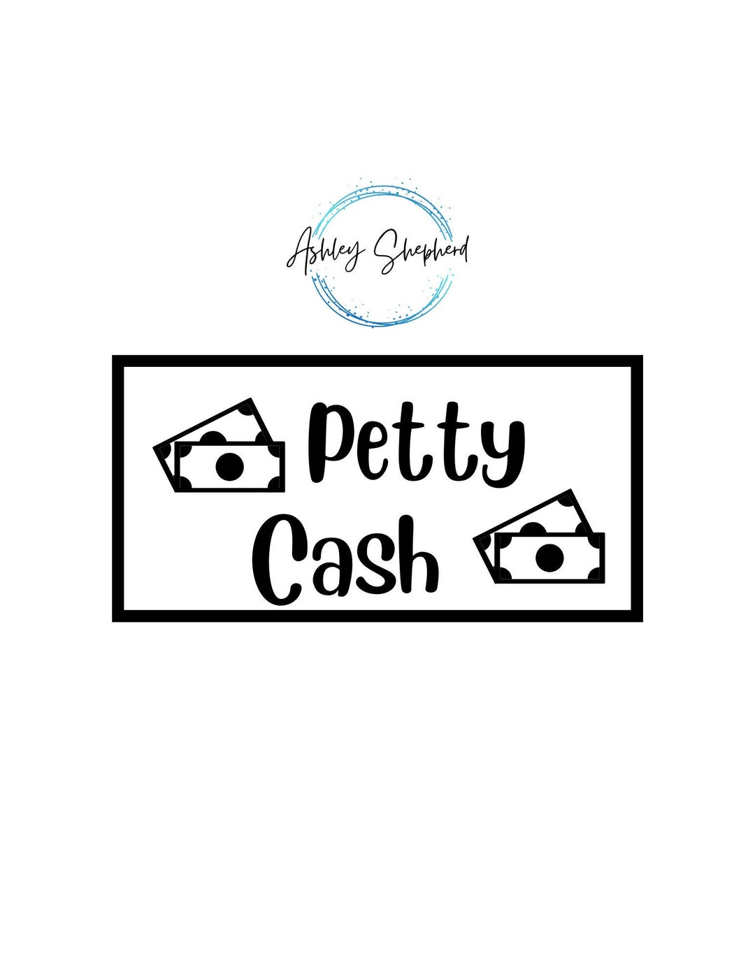 Petty Cash Savings for A6 Cash Envelopes | Printable | Fits in A6 ...