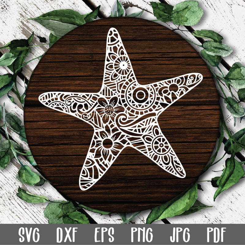Starfish Svg - Etsy