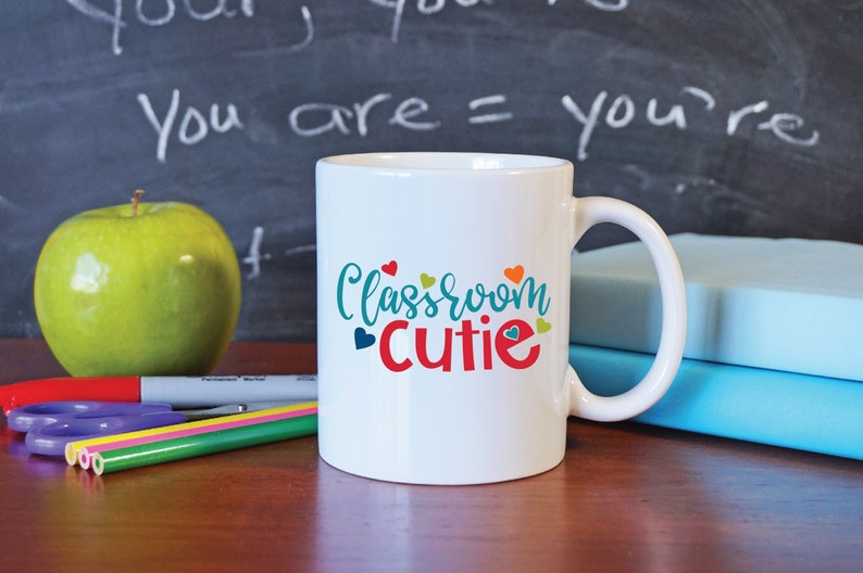 Classroom Cutie SVG Cut File School SVG Clip Art | Etsy