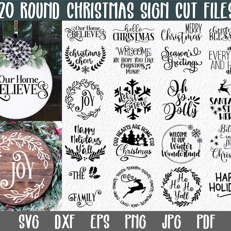 Round Svg Files - Etsy