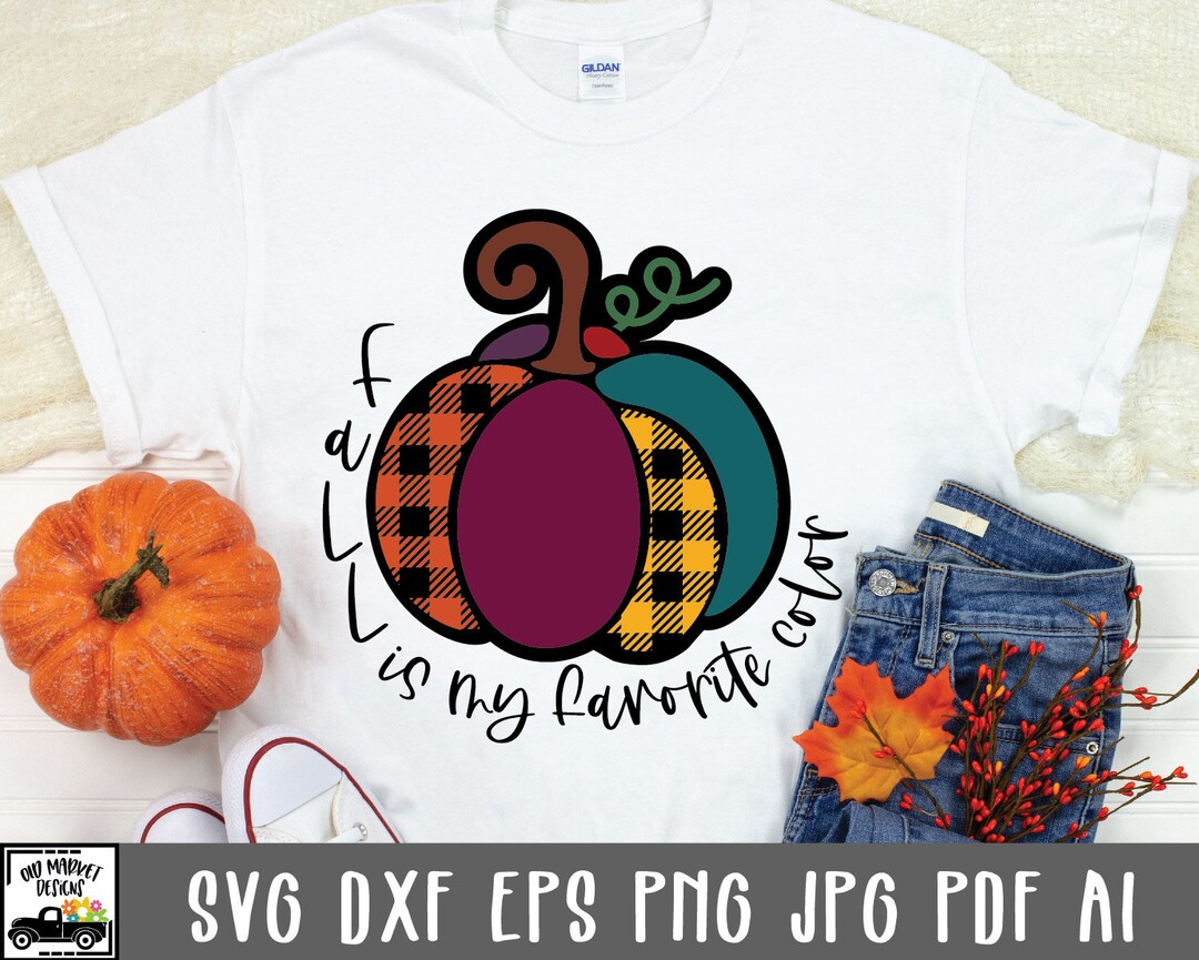 Fall is My Favorite Color SVG Cut File - Layered Fall SVG - Autumn Clip ...