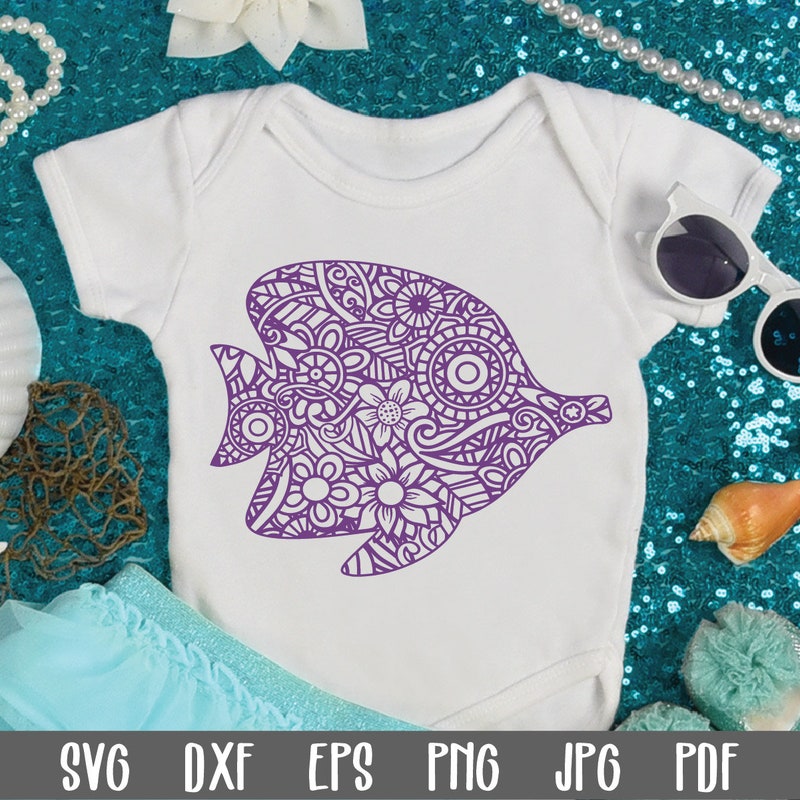 Fish Mandala Svg - Etsy