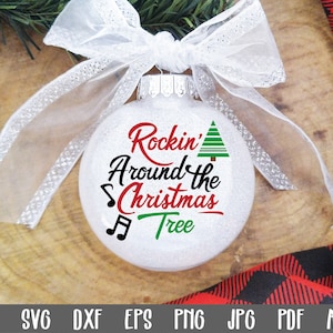Rockin' Around the Christmas Tree SVG Cut File - Christmas SVG File ...
