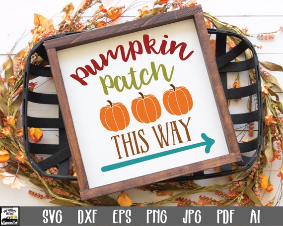 Pumpkin Patch SVG Cut File Fall SVG Autumn Clip Art | Etsy