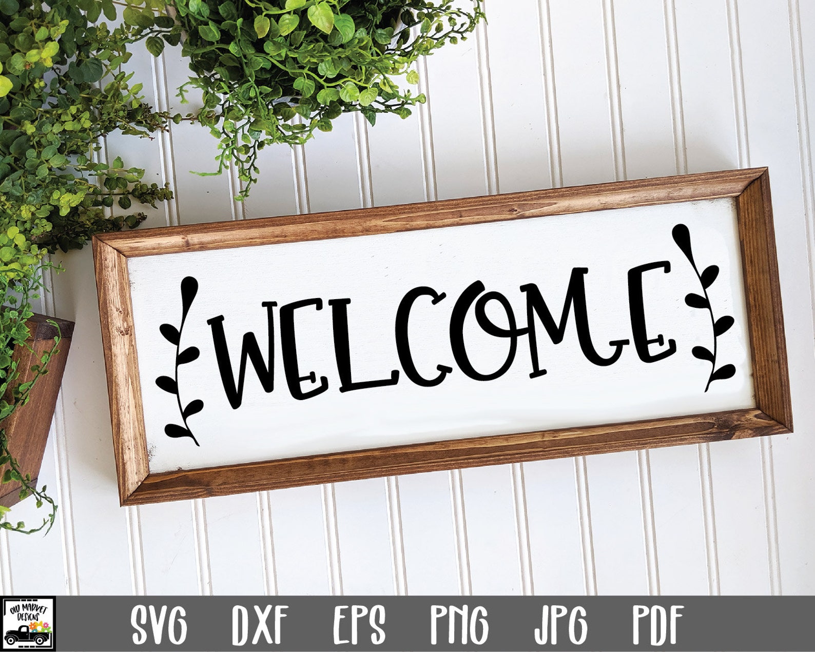 Welcome Sign SVG File Welcome SVG File Welcome Cut File - Etsy