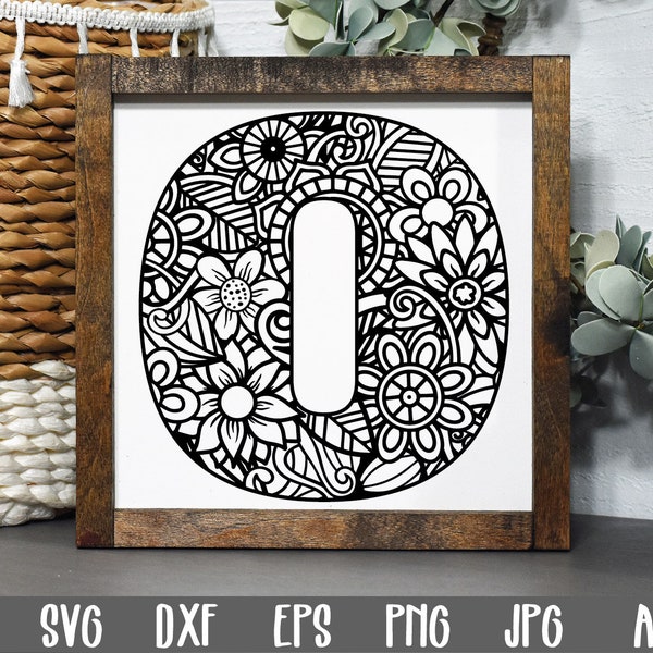 Monogram Letter O - Etsy