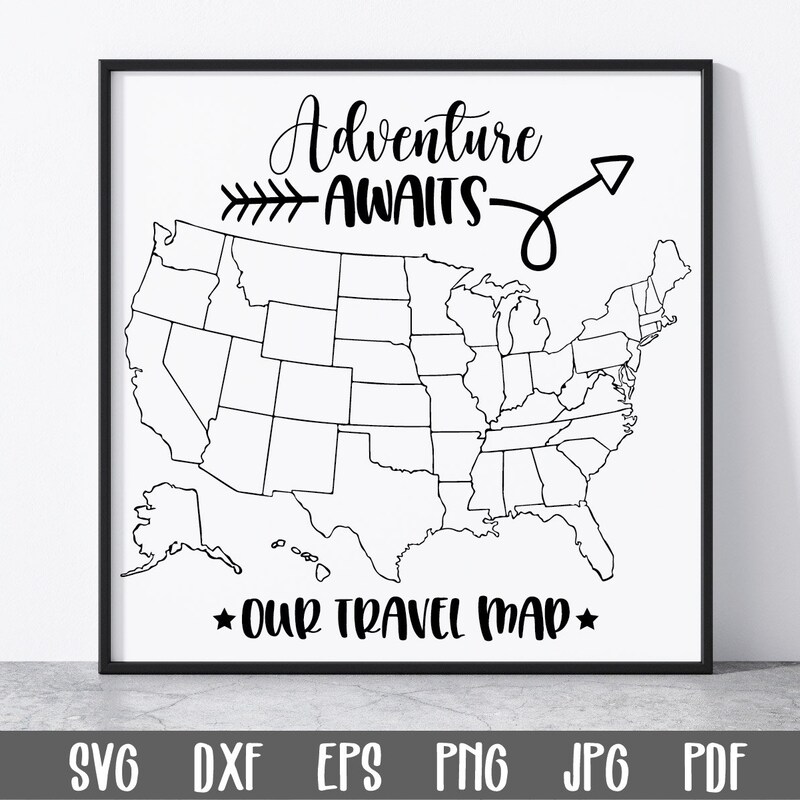 Adventure Map - Etsy