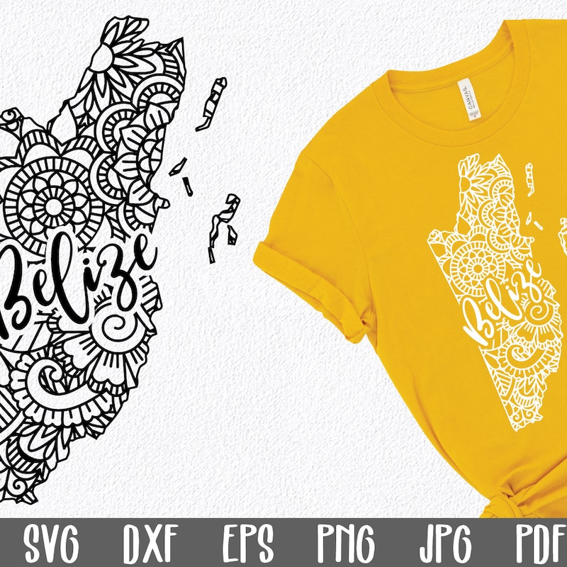 Belize Svg - Etsy