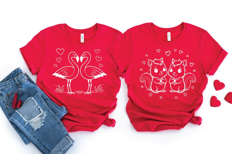 Cute Animal Buddies SVG Bundle - 50 Valentines Day SVG Files ...