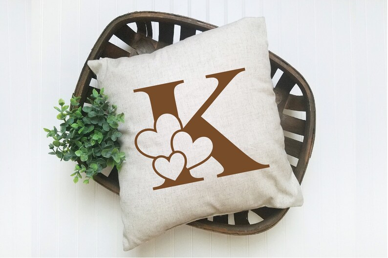 Heart Alphabet Letter A-Z SVG Cut Files Includes 26 Heart - Etsy