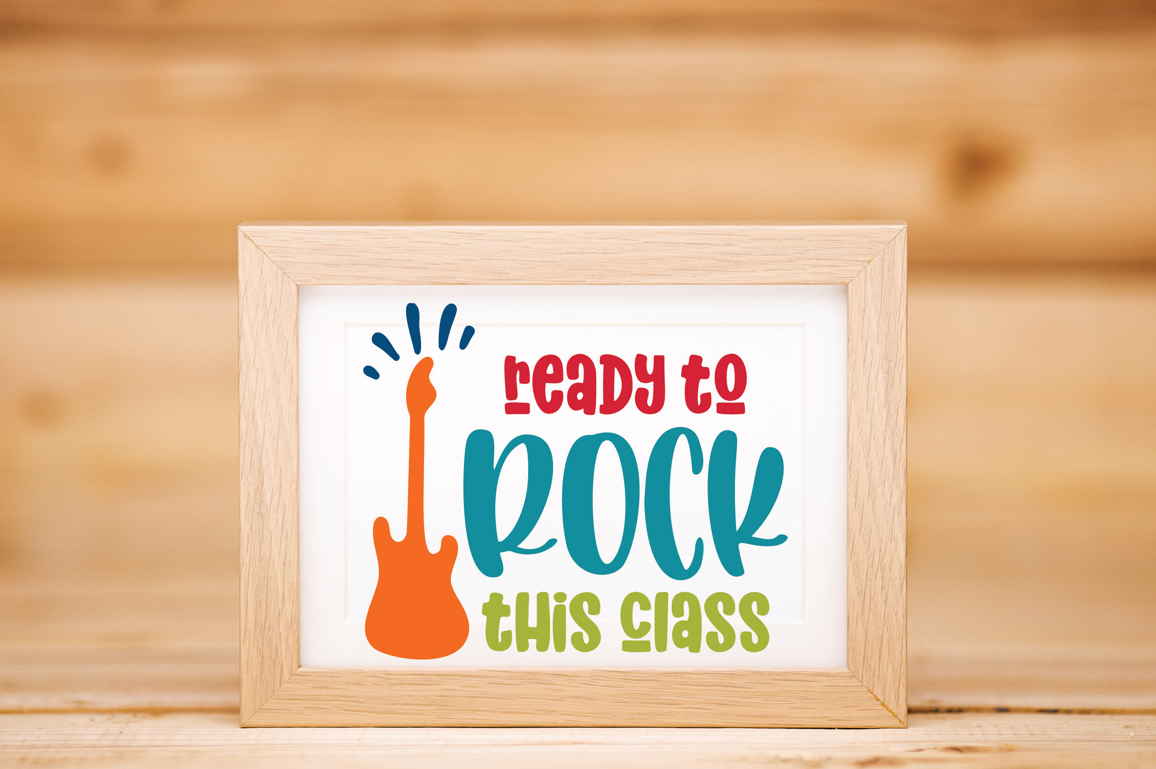 Ready to Rock This Class SVG Cut File School SVG Clip Art - Etsy