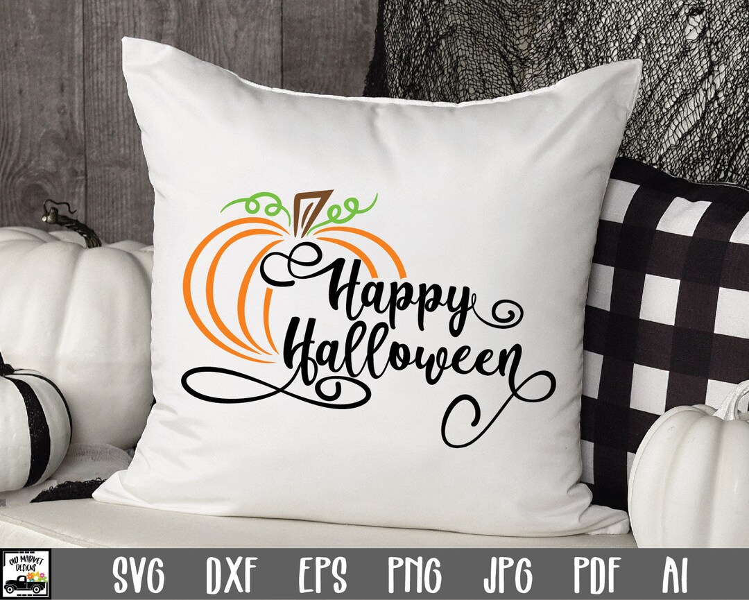 Happy Halloween SVG Cut File - Halloween SVG - Clip Art - Printable Art ...