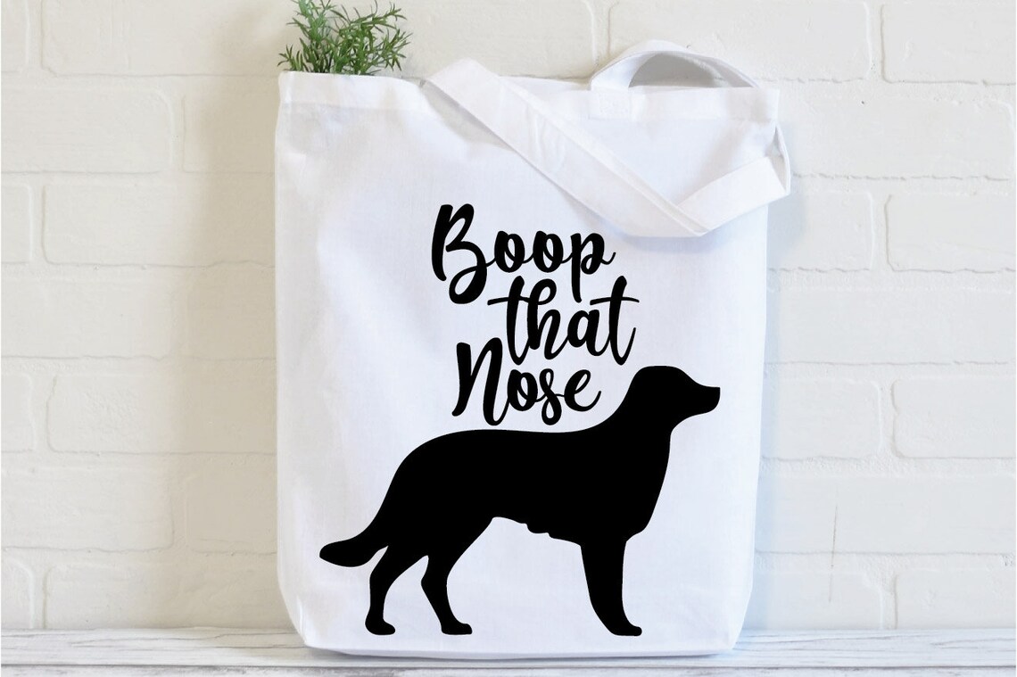Boop That Nose SVG Cut File Dog SVG File Paw Print SVG | Etsy