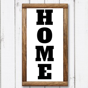 Vertical Home SVG Bundle - 30 Home Sign SVG Files - Home Bundle ...