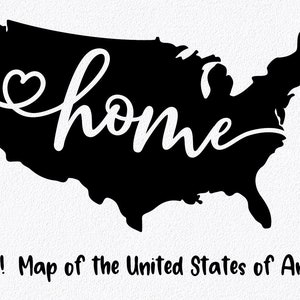 50 States SVG Bundle - Home State SVG Cut File - States Clip Art ...