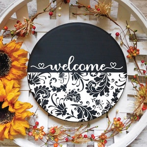 Door Hanger SVG Bundle - Round Sign Patterns - 60 SVG Designs - Round ...