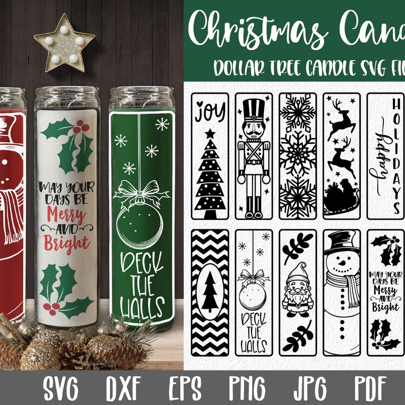 Cameo Silhouette Candle - Etsy