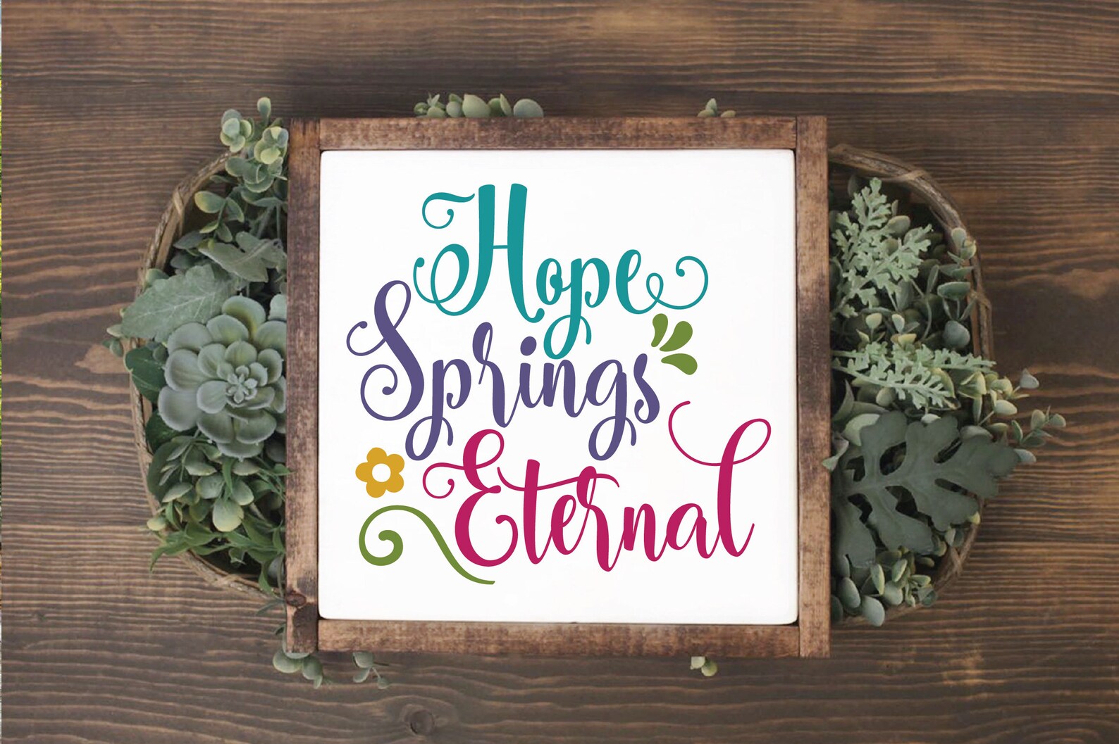 Hope Springs Eternal SVG Cut File Spring SVG File Clip Art - Etsy
