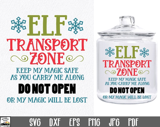 Elf *transport Jar* to Carry Your Elf Around With You, Fake Snowballs ...