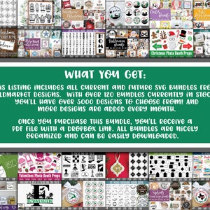 Huge Bundle of Bundles - Over 120 SVG Bundles - Whole Shop Bundle ...